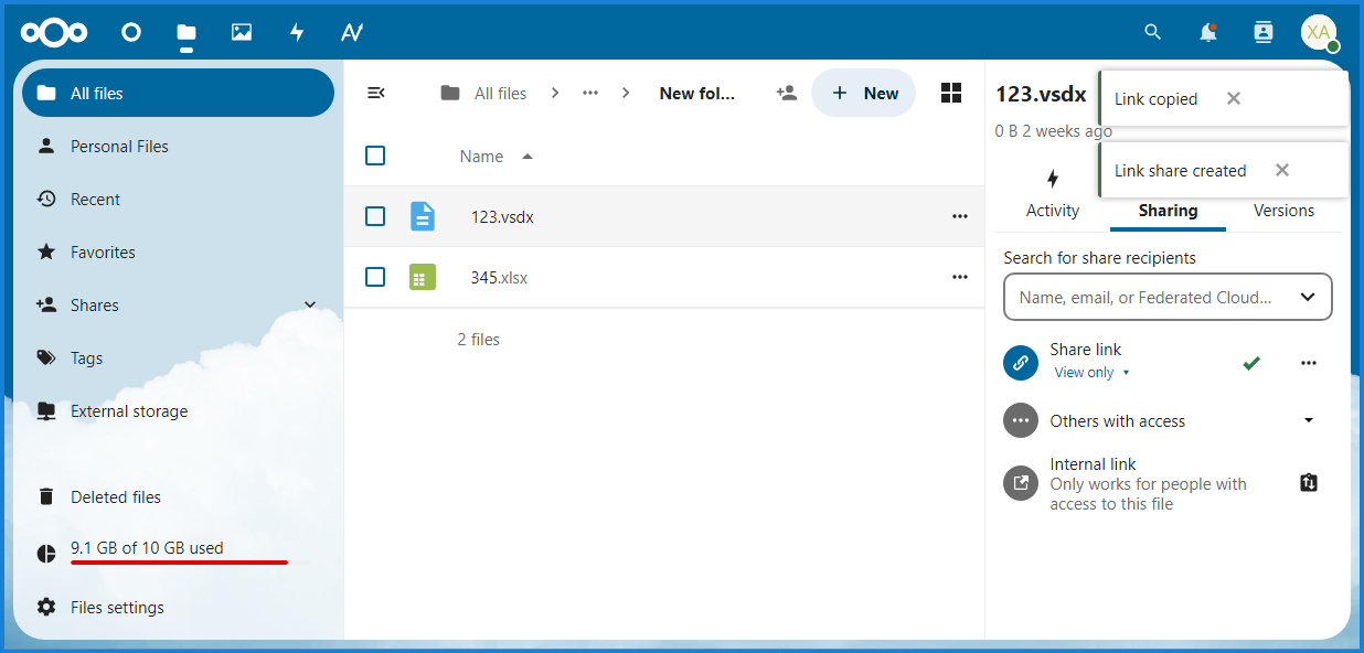 Корпоративный файлообменник Nextcloud | Cloud4Y
